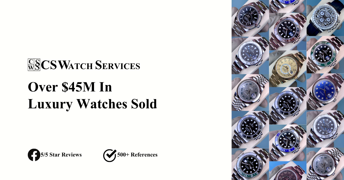 CS Watch Services | Your Source For New & Pre-Owned Watches